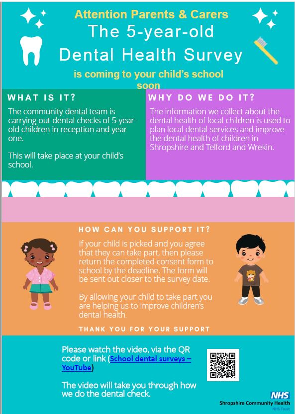 Dental visit for selected EYFS and Y1 children | Dothill Primary School